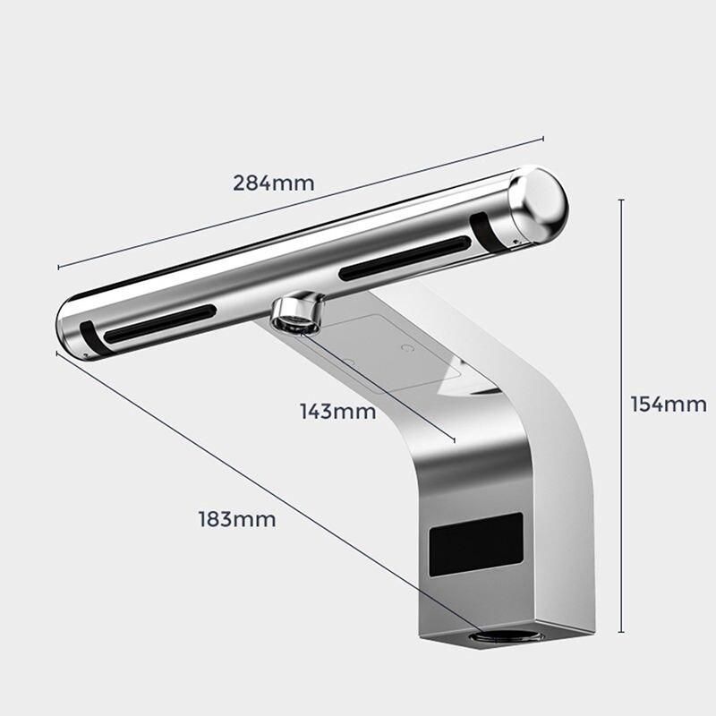 Classic Dual-Function Sensor Faucet with Integrated Air Hand Dryer ...