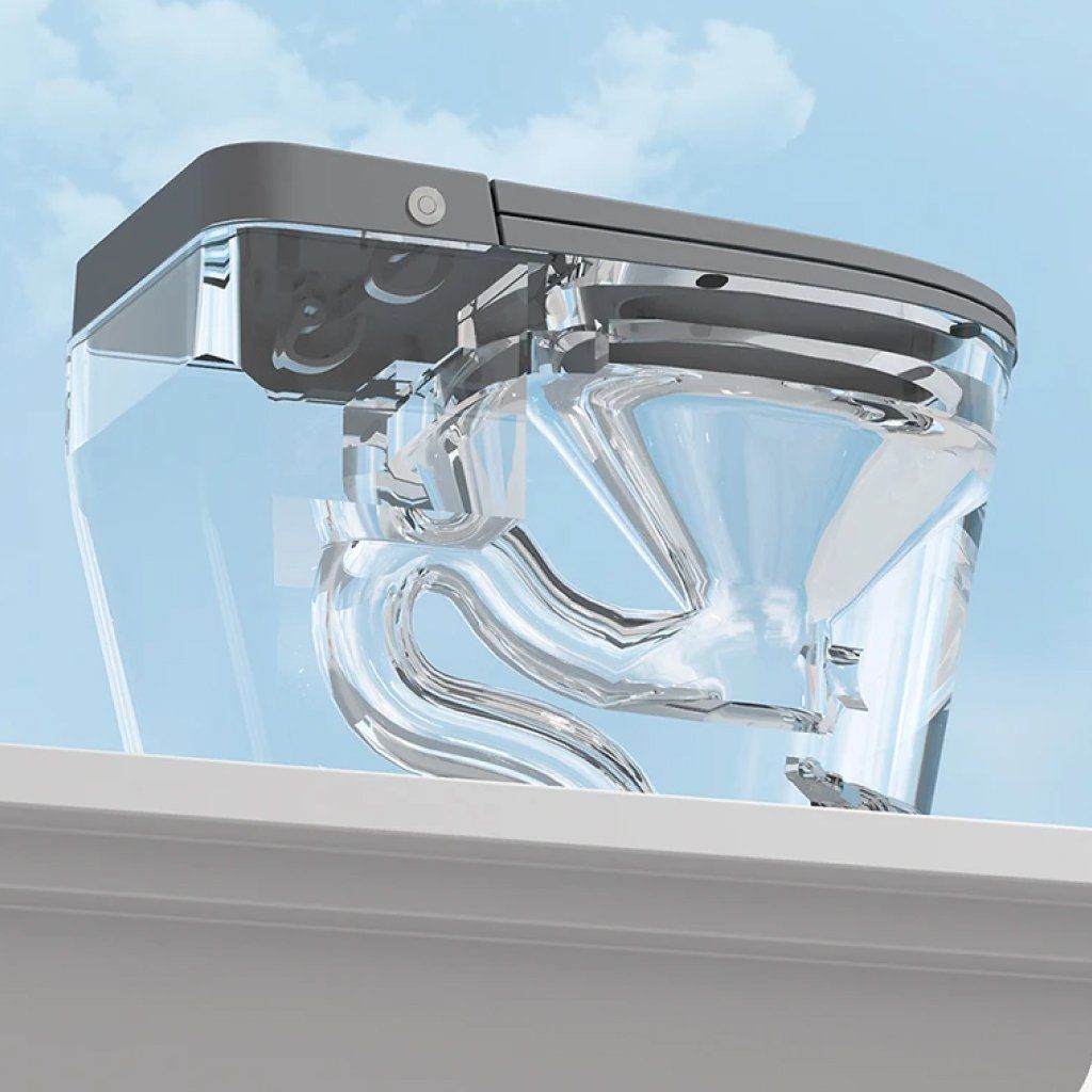 Compact Pulse Smart Electric Toilet with Dual-Flush Technology - Joy To Use