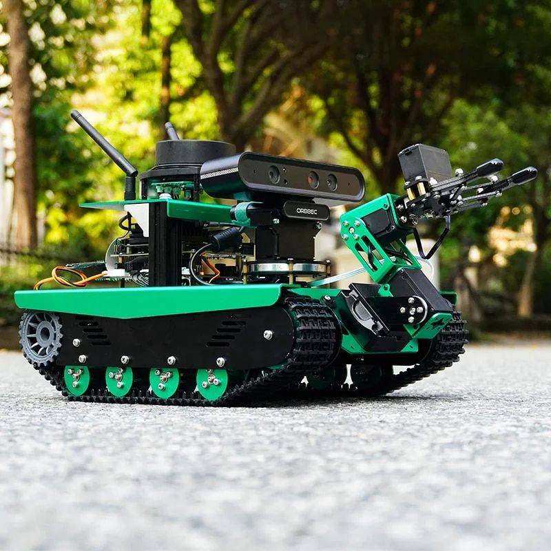 AI Vision Robot Tank Kit with Lidar & Python Programming - Joy To Use