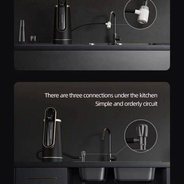 High-Efficiency Desktop UF Membrane Filter Water Purification System ...