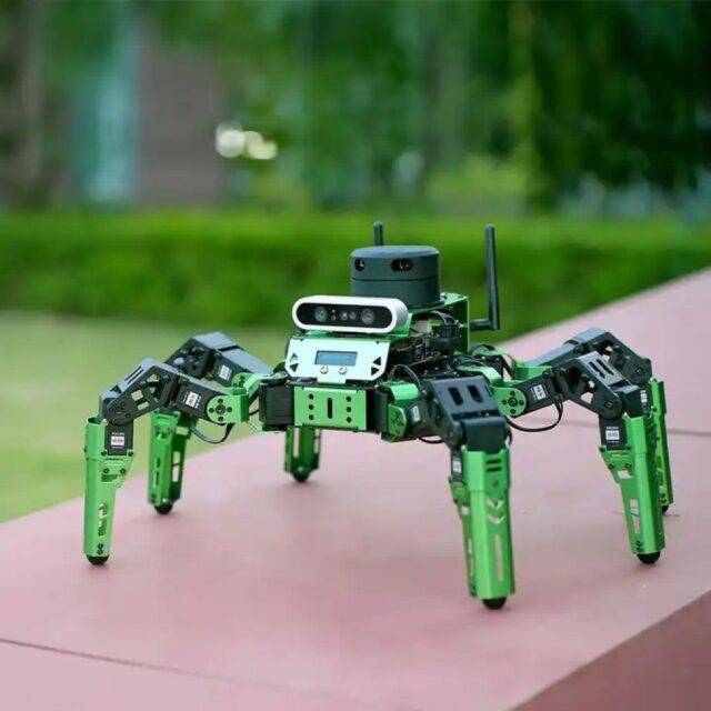 JetHexa ROS Hexapod Robot Kit SLAM Mapping and Navigation Enabled, Jetson Nano Powered - Joy To Use