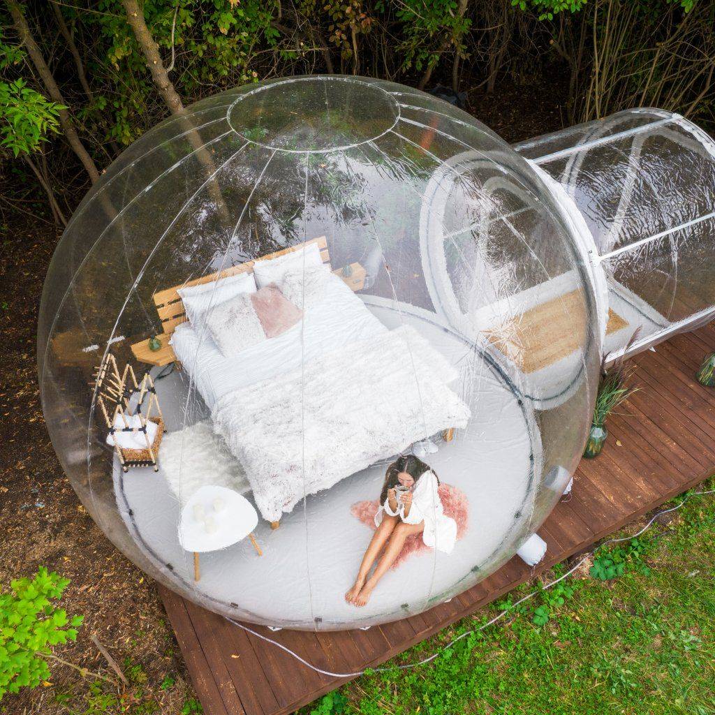 Luxurious Inflatable Starview Bubble Tent for Camping - Joy To Use