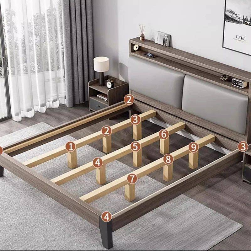 Luxury King Size Wooden Bed Frame - Joy To Use