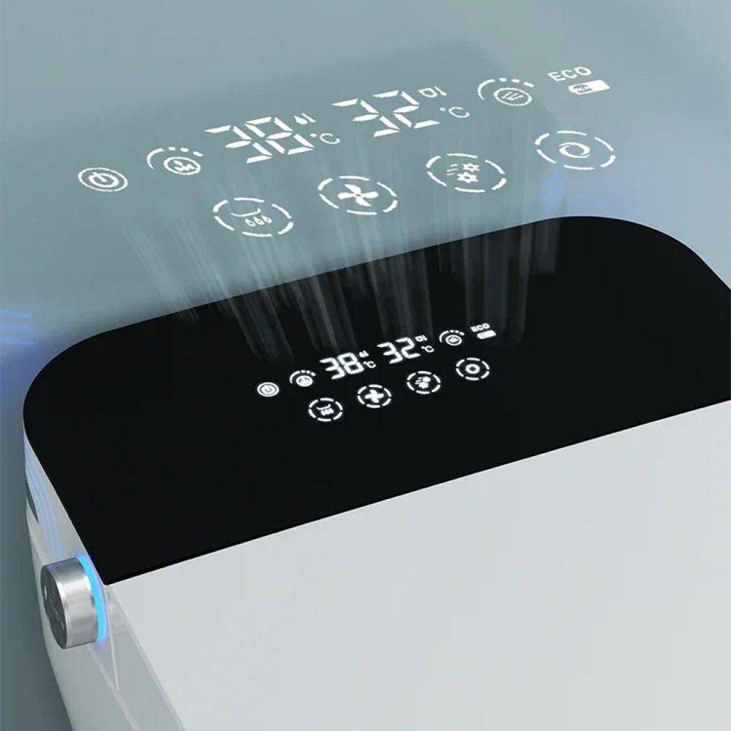 Smart Siphon Flush Toilet with Remote & Concealed Tank - Joy To Use