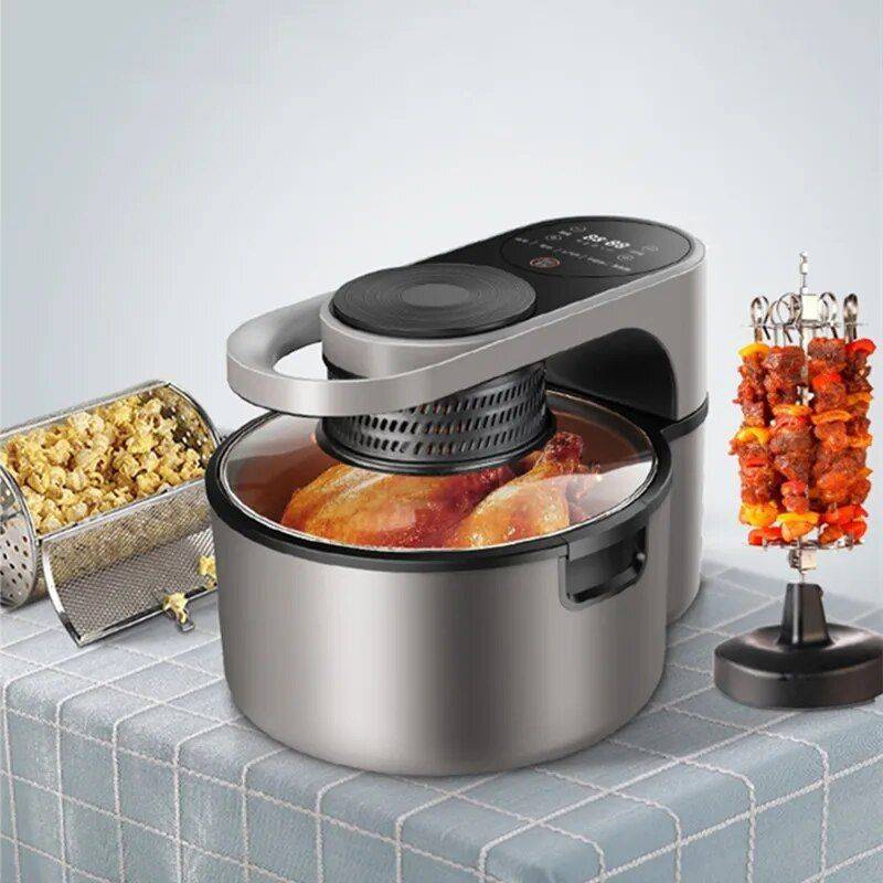 Versatile Air Fryer & Smart Baking Oven - 8L Multi-Function Electric ...